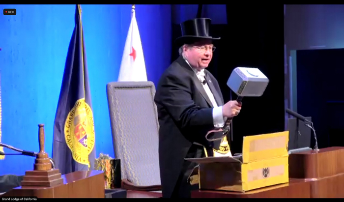 Congratulations Grand Master Arthur Weiss | Conejo Valley Lodge No. 807